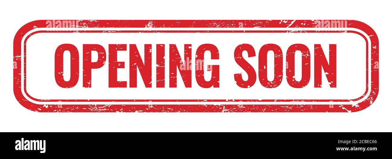 Opening Soon Word High Resolution Stock Photography and Images - Alamy