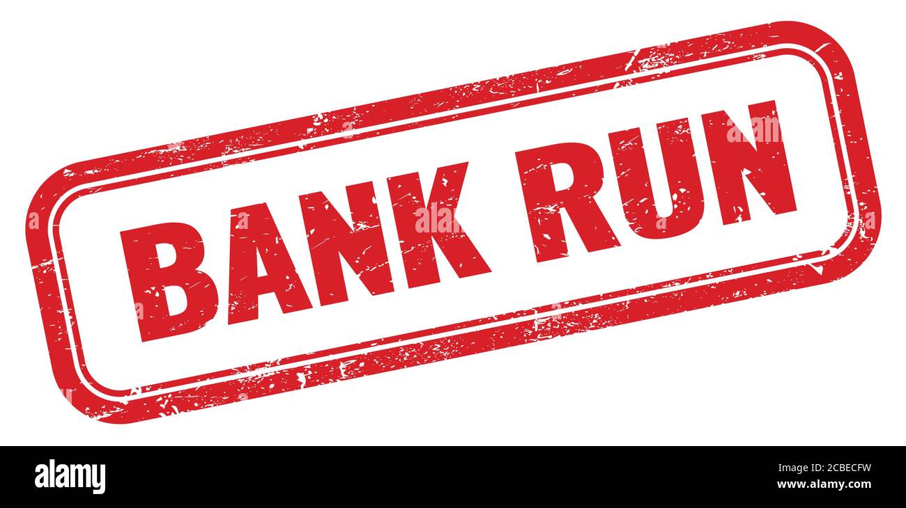 Bank Run Word High Resolution Stock Photography and Images - Alamy