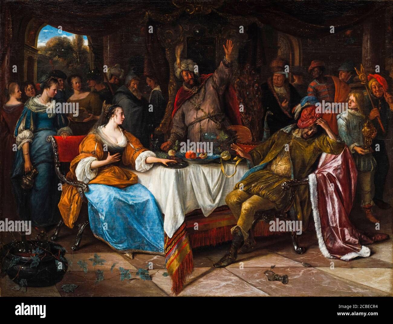 Esther and king ahasuerus hi-res stock photography and images - Alamy