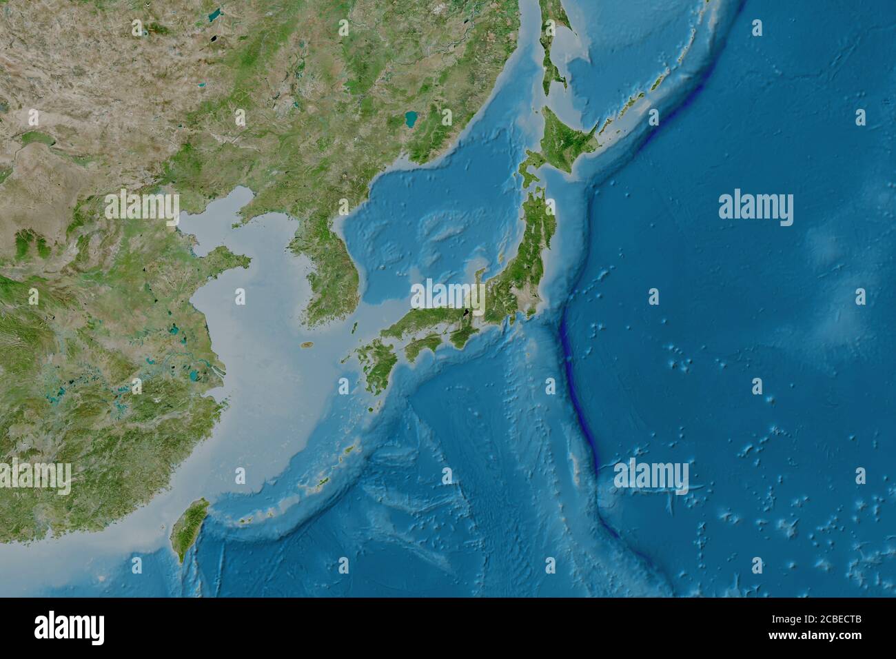 Satellite Japan Geography High Resolution Stock Photography and Images ...