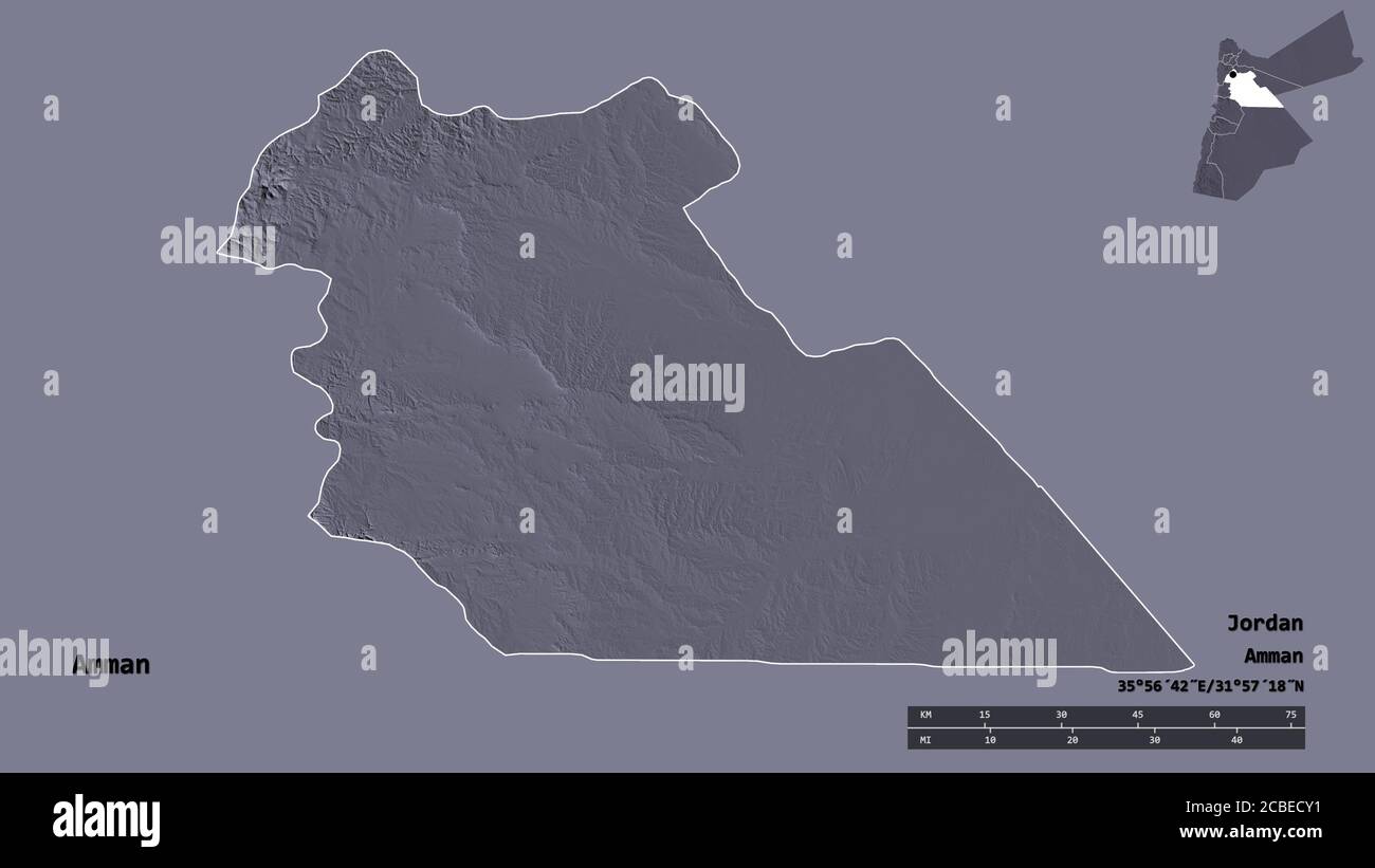 Amman Map High Resolution Stock Photography and Images - Alamy