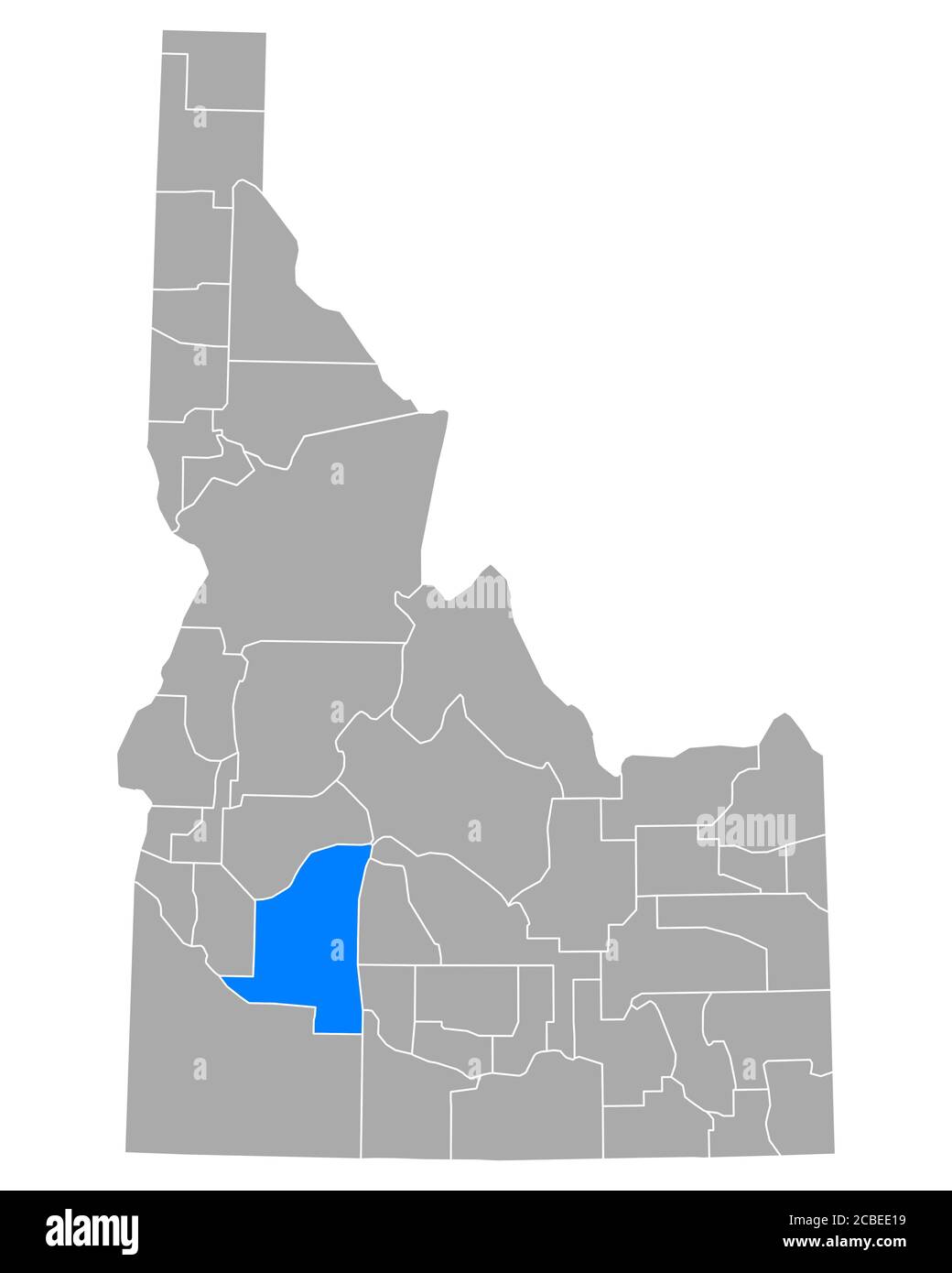 Map of elmore hi-res stock photography and images - Alamy