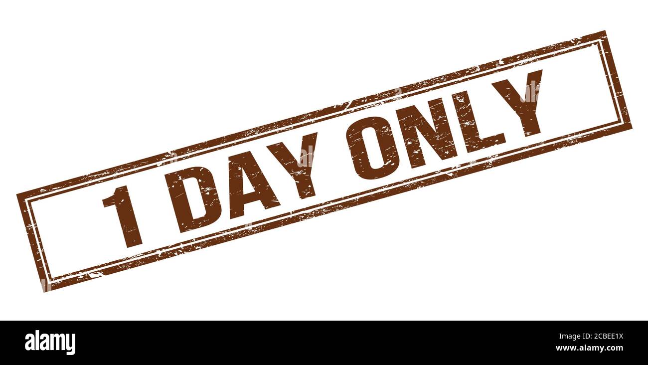 1 day only word hi-res stock photography and images - Alamy