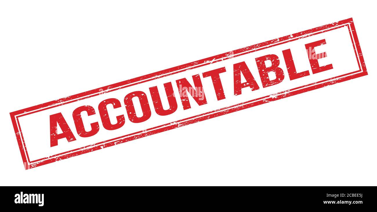 Accountable Word High Resolution Stock Photography and Images - Alamy