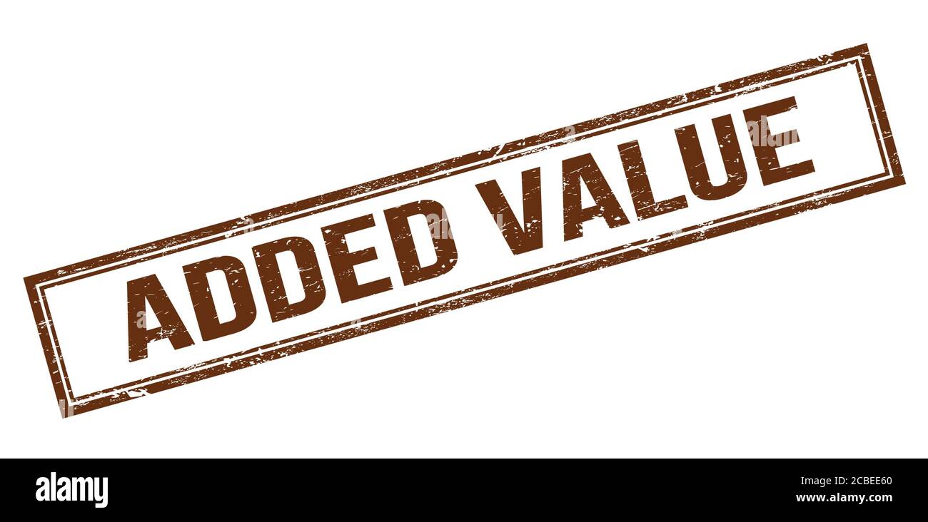 Added value stamp hi-res stock photography and images - Alamy