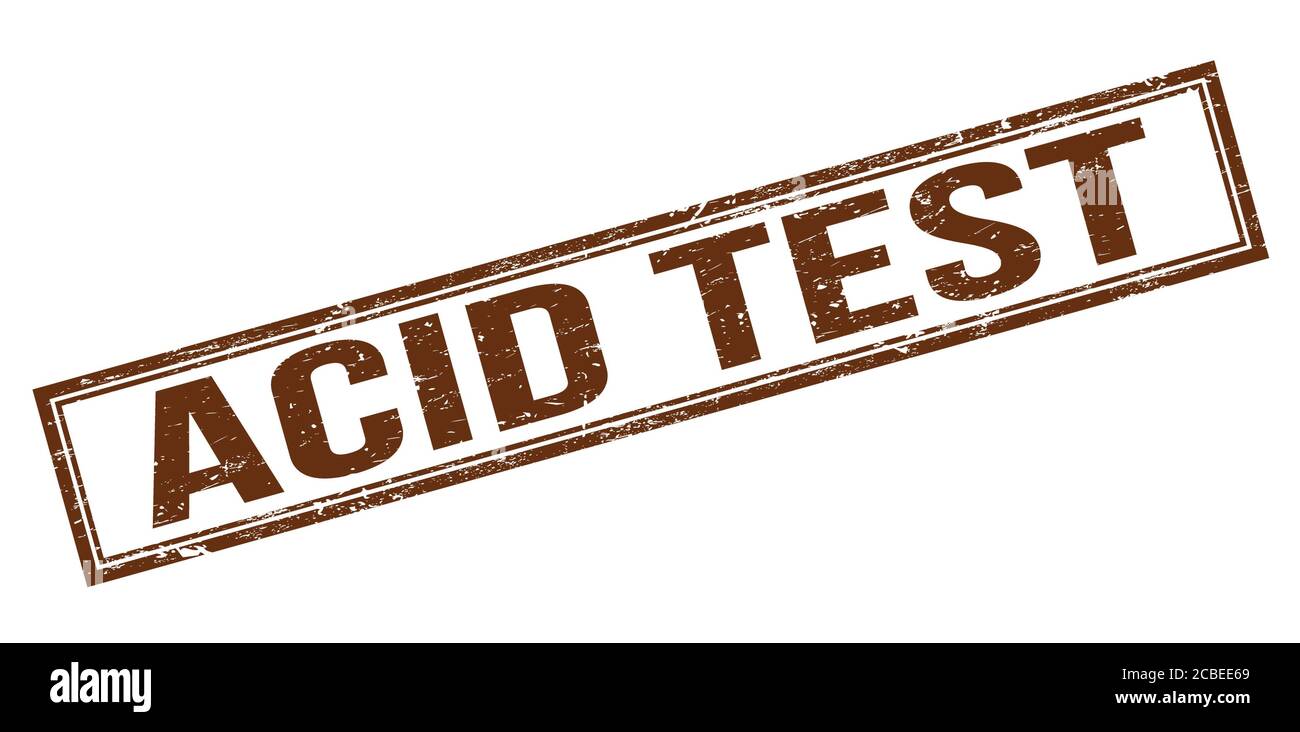 Acid test stamp hi-res stock photography and images - Alamy