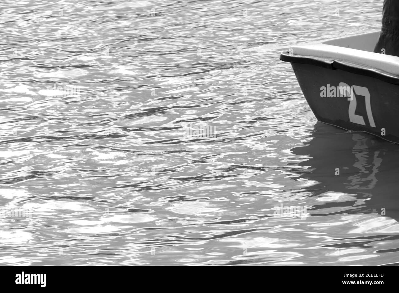 View fishing boat on Black and White Stock Photos & Images - Alamy