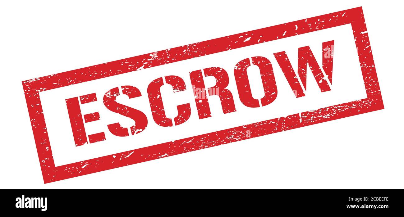 Escrow hi-res stock photography and images - Alamy