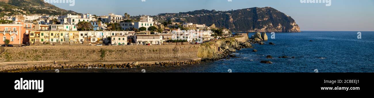 view of typical houses of Italian island Stock Photo - Alamy
