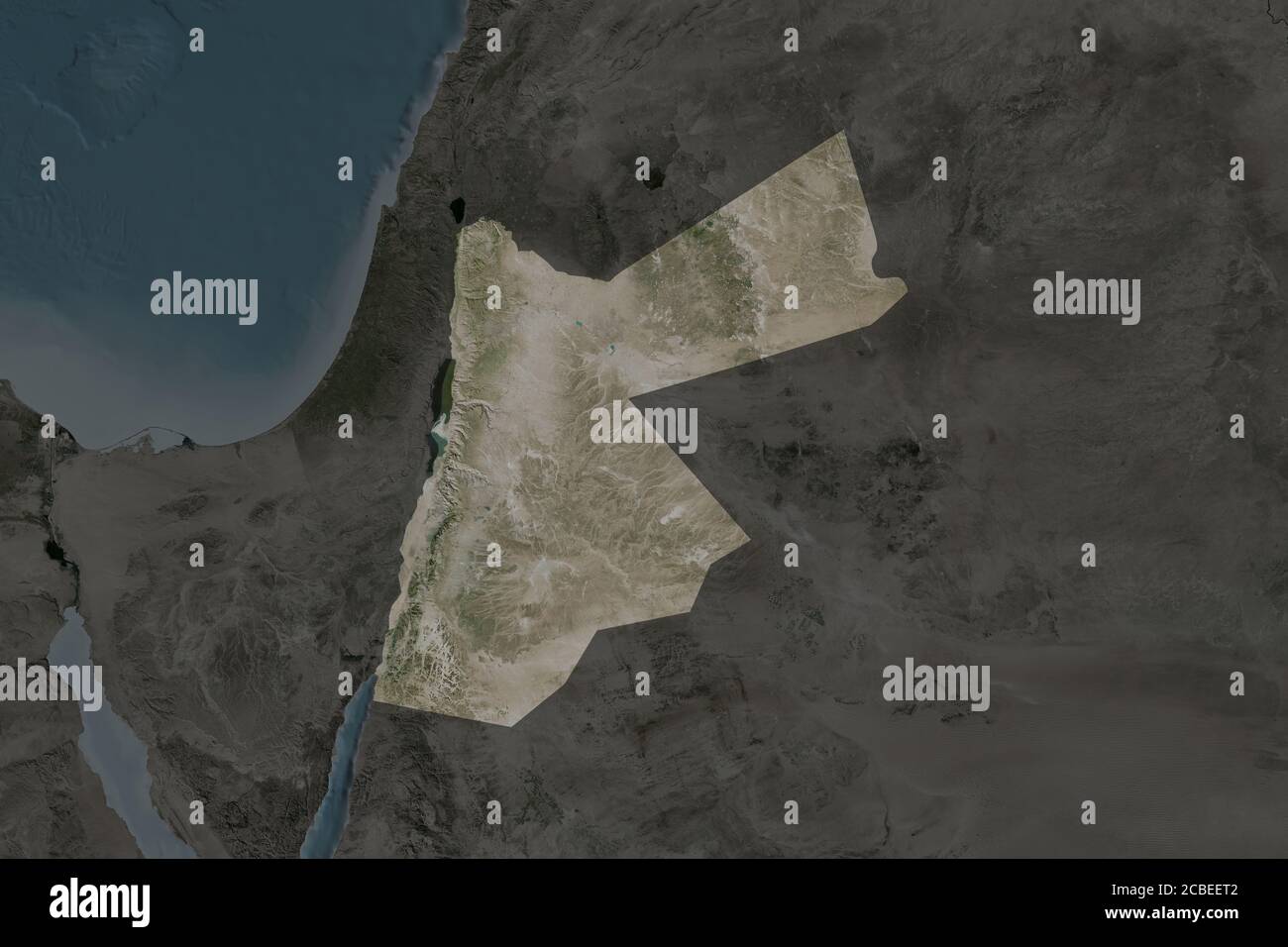 Shape of Jordan separated by the desaturation of neighboring areas ...