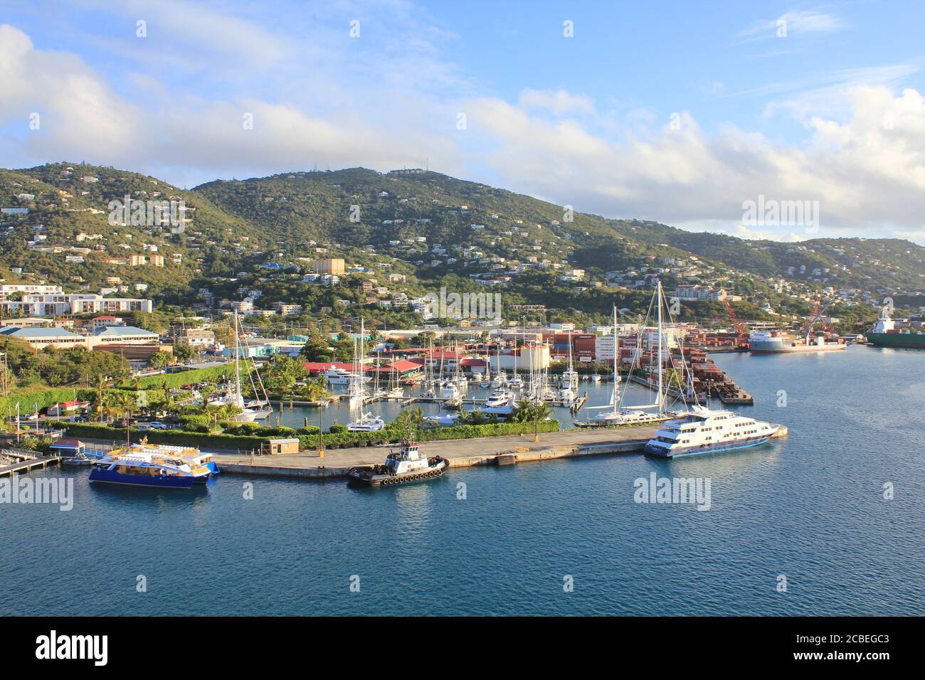 Us virgin island port hi-res stock photography and images - Alamy