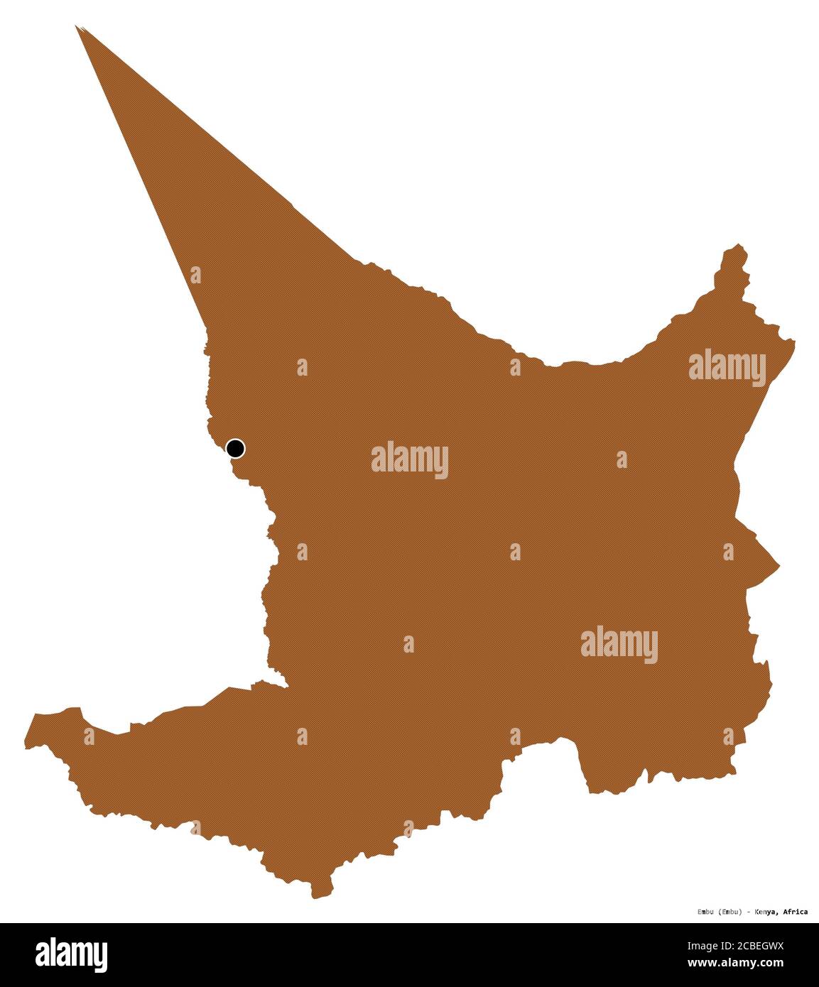 Embu Kenya Map