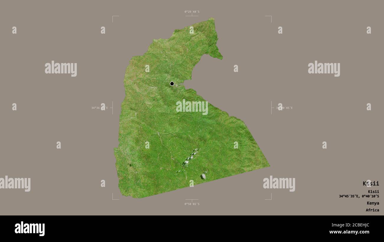 Kisii map hi-res stock photography and images - Alamy