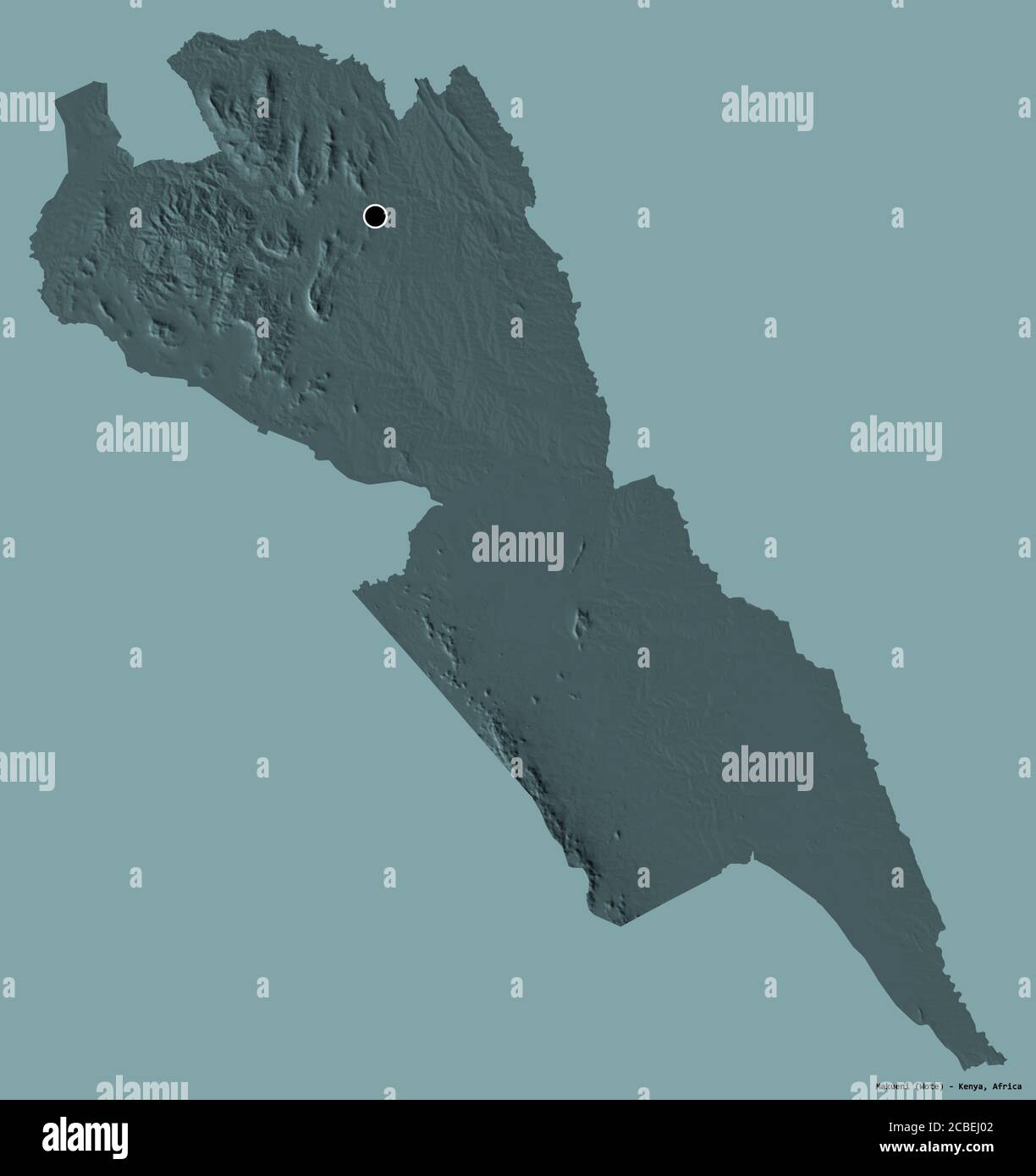 Makueni map hi-res stock photography and images - Alamy