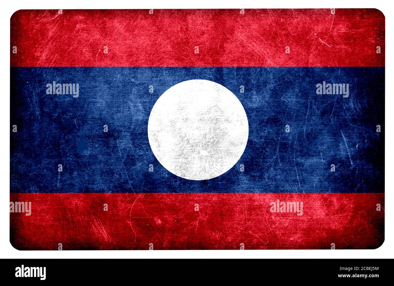 Laotian flag hi-res stock photography and images - Alamy