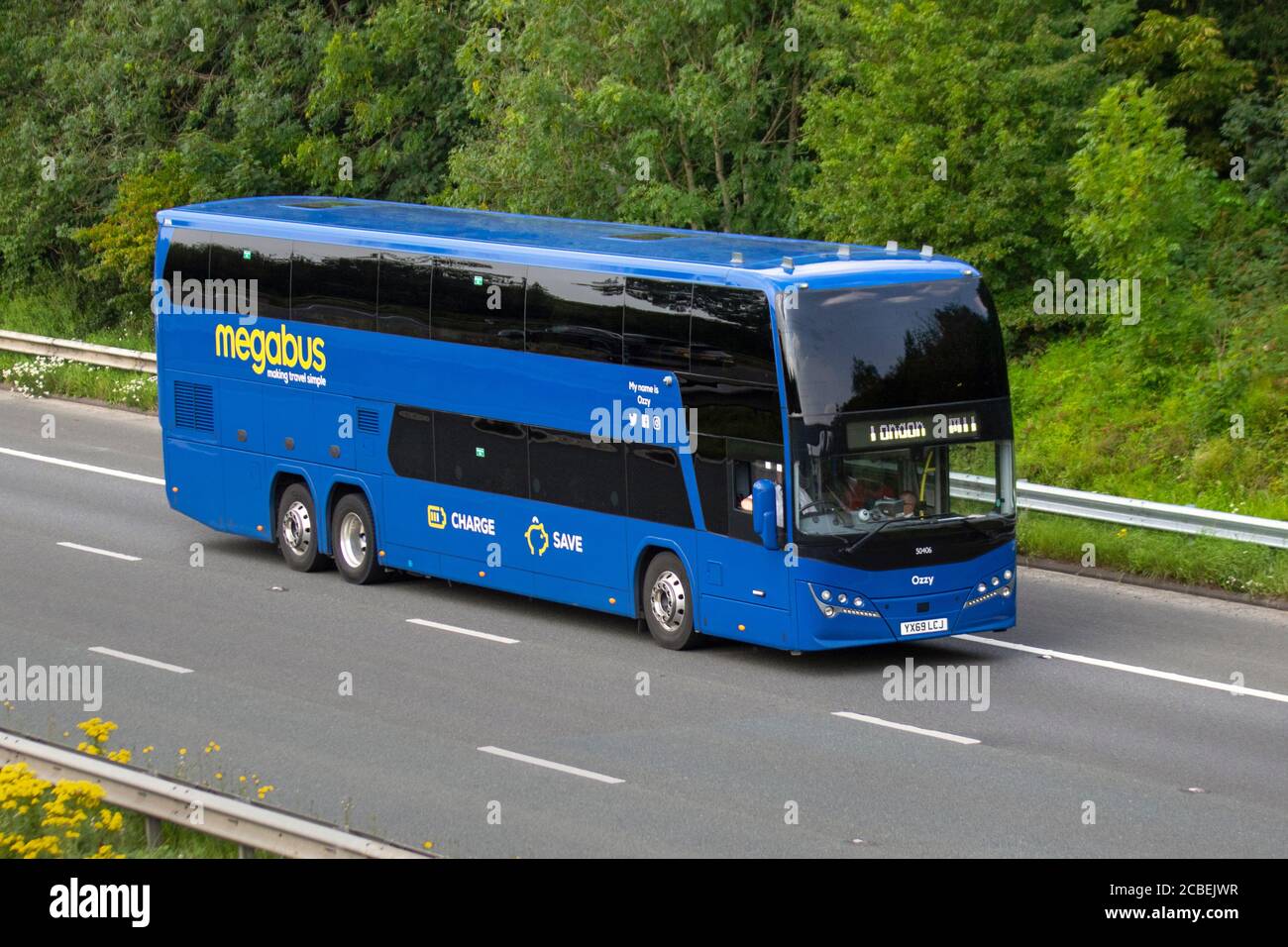 Megabus motorway hi-res stock photography and images - Alamy