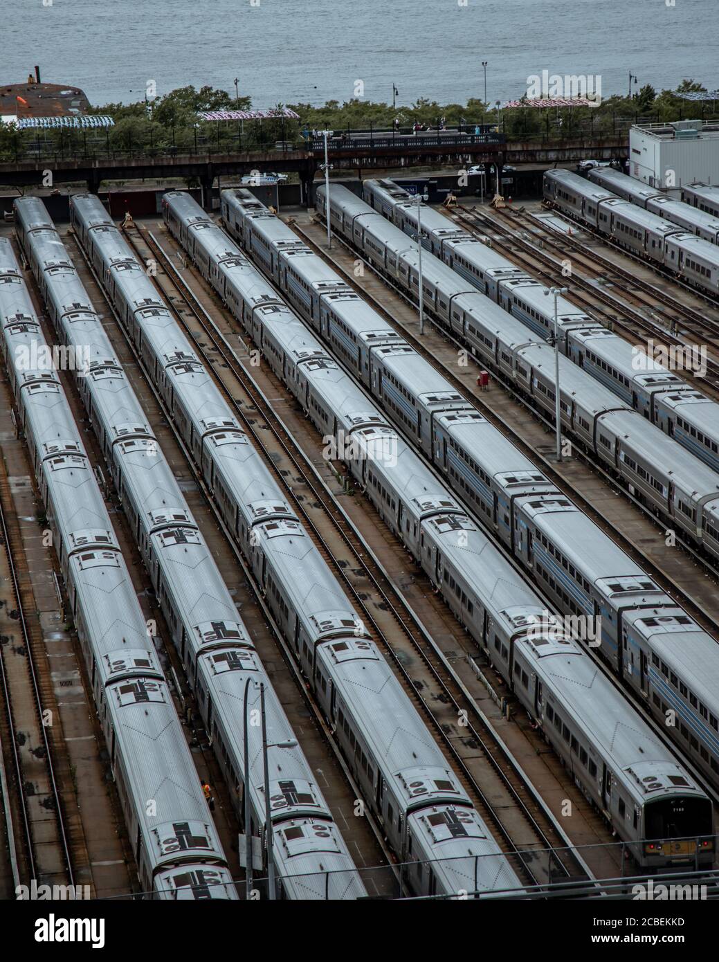 Aerial industrial railway hi-res stock photography and images - Alamy