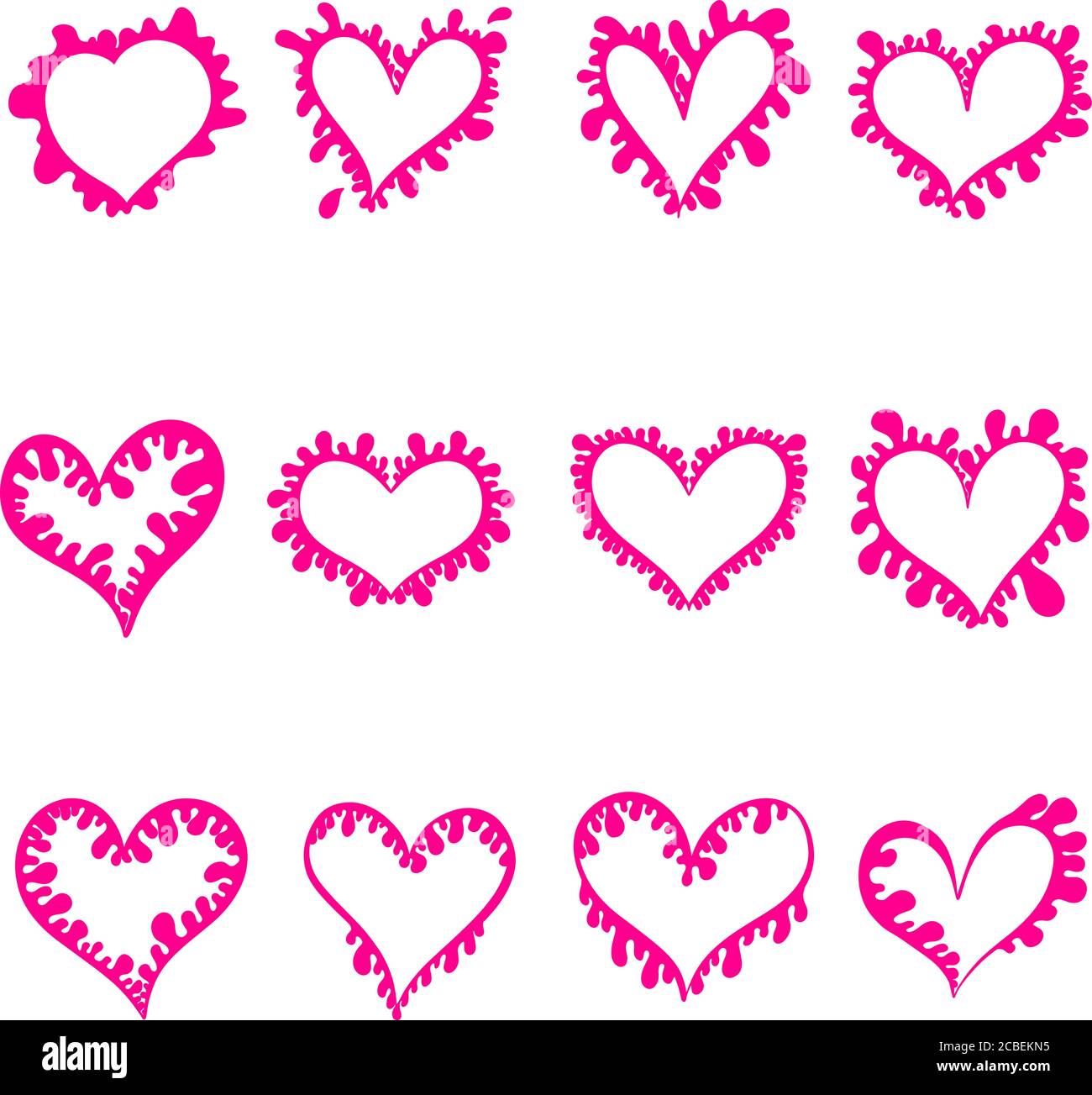 Abstract coffee rings background vector Stock Vector Images - Alamy