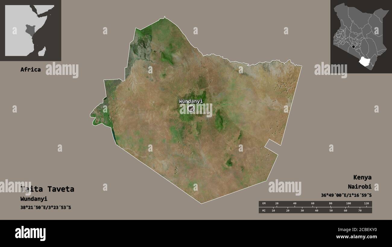 Taita taveta map hi-res stock photography and images - Alamy