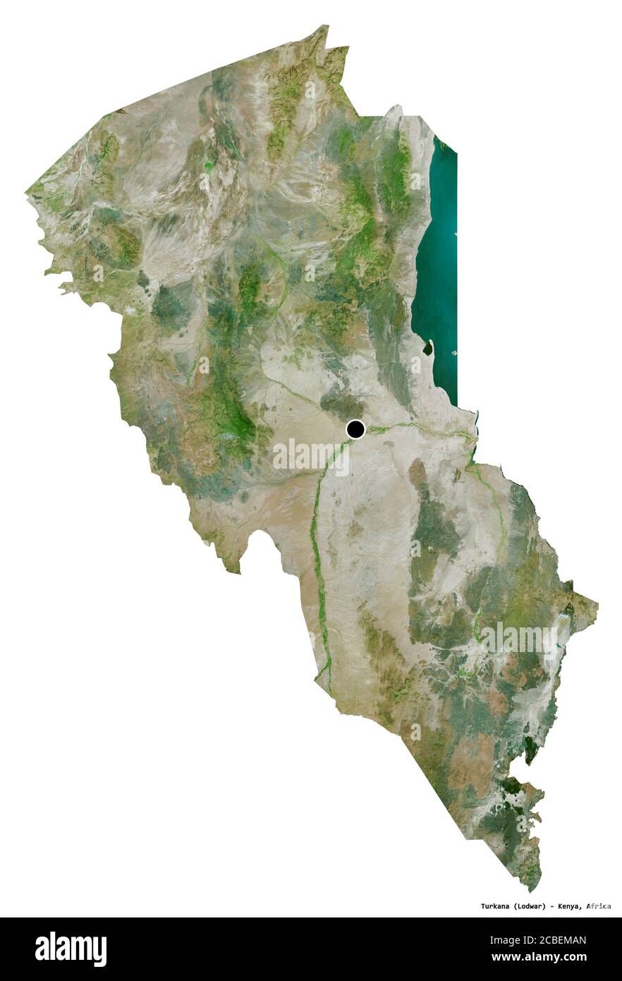 Turkana county map hi-res stock photography and images - Alamy