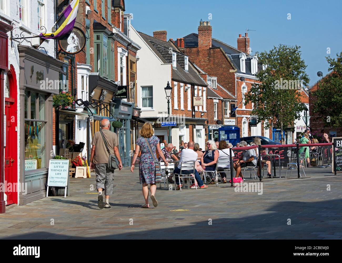 Wednesday Market, a square in the town of Beverley, East Yorkshire ...
