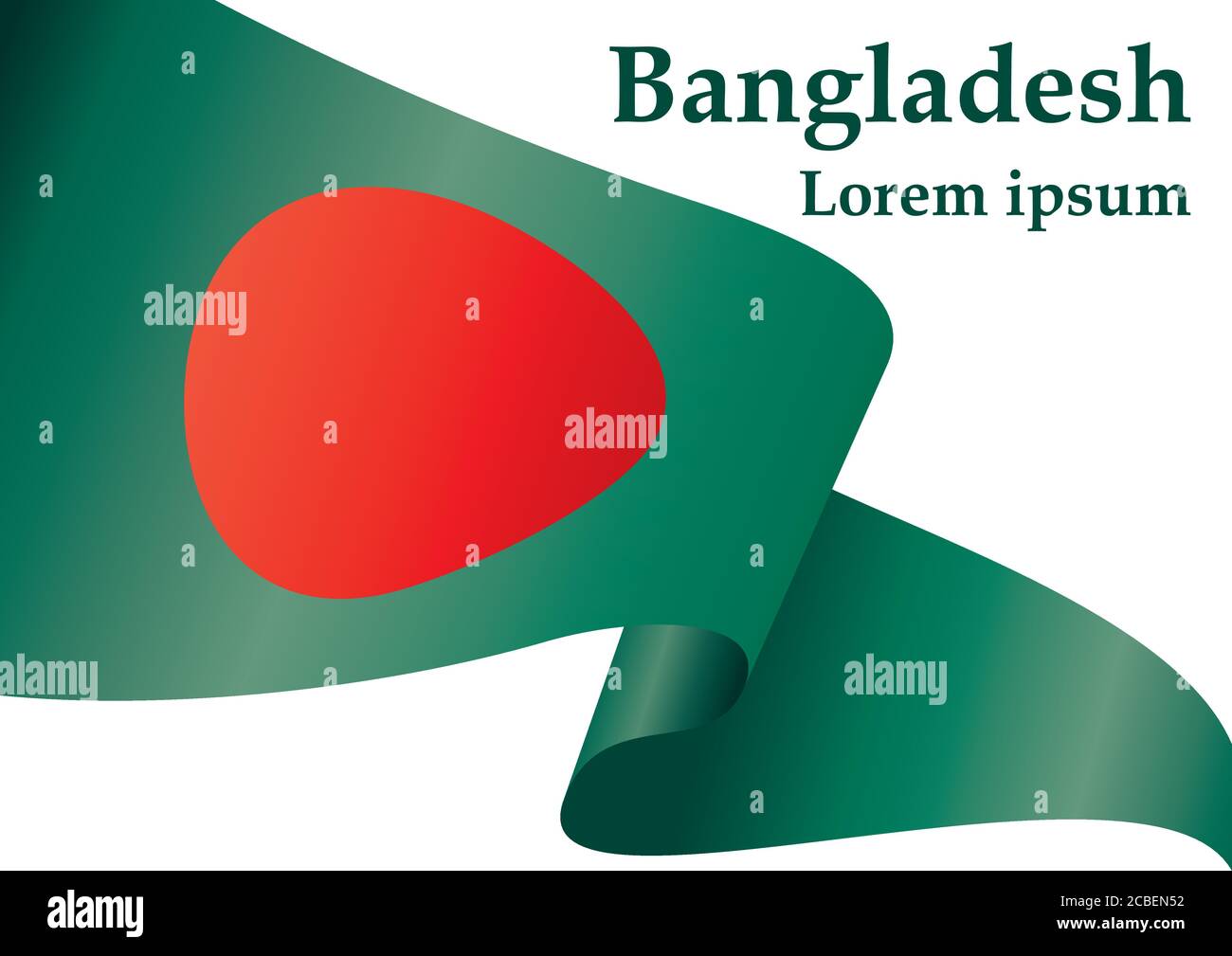 Flag of Bangladesh, People's Republic of Bangladesh. Template for award ...