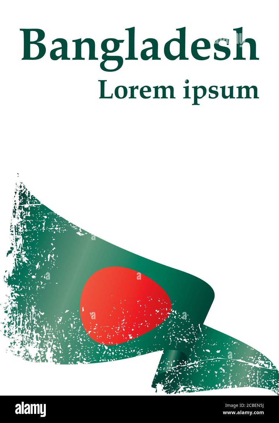Flag of Bangladesh, People's Republic of Bangladesh. Template for award ...