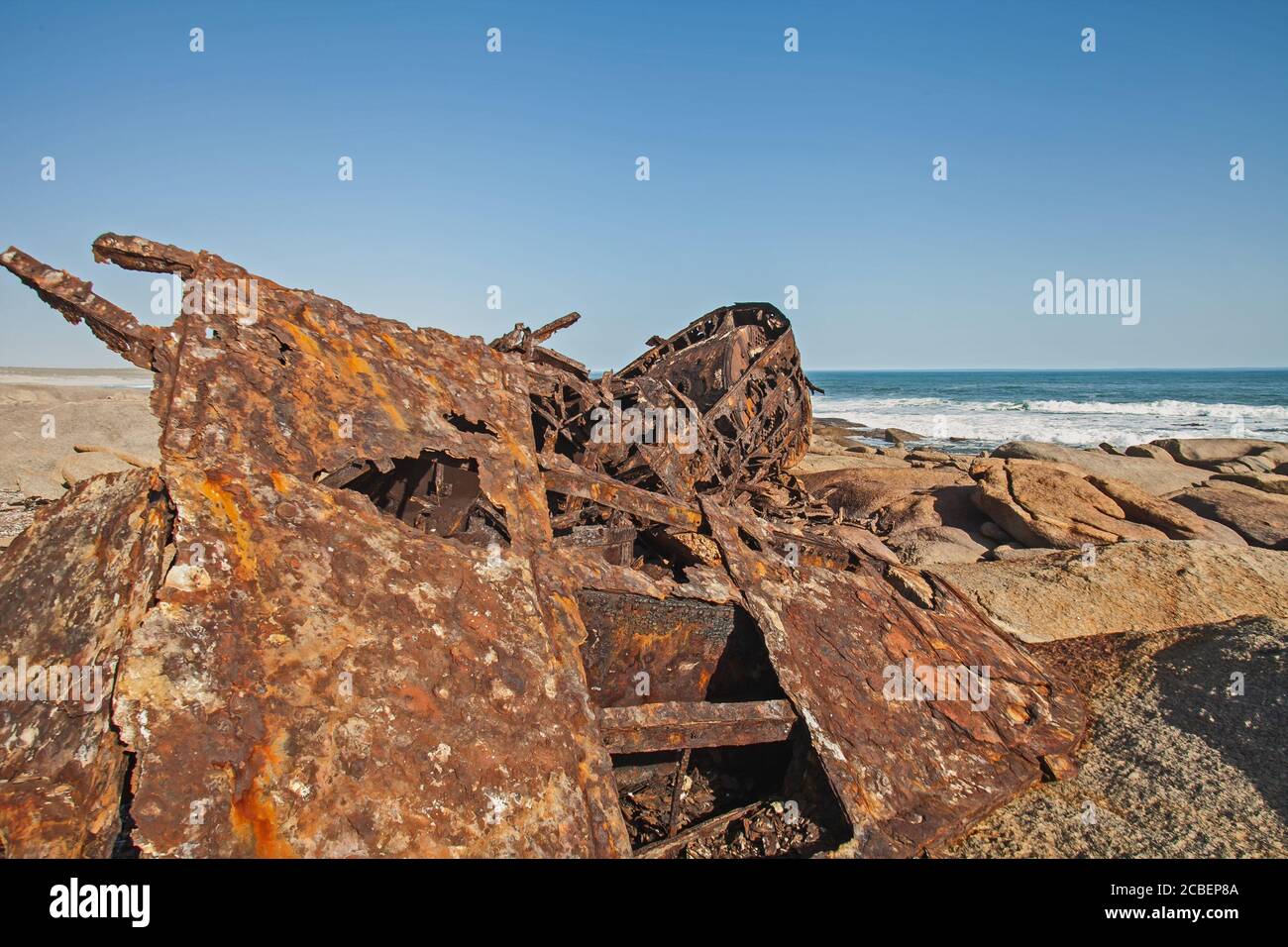 Aristea Shipwreck 11756 Stock Photo - Alamy