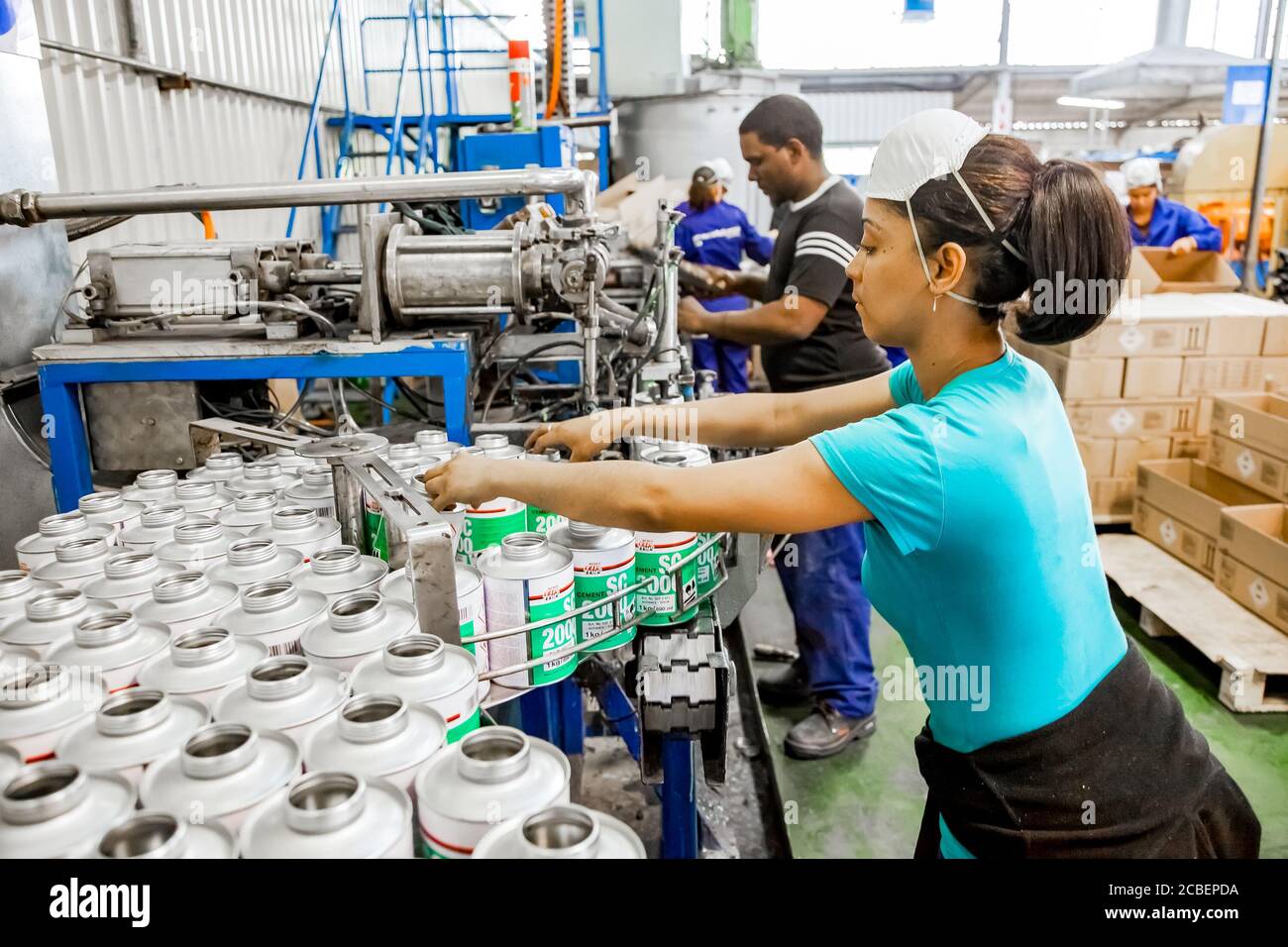 Johannesburg, South Africa - October 19, 2012: Diverse people working ...