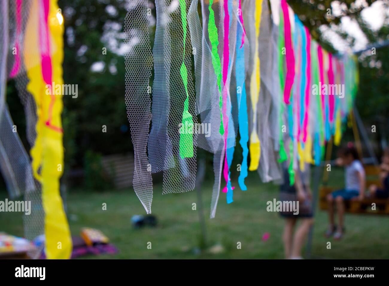 Birthday and wedding decoration background, celebration and party in ...