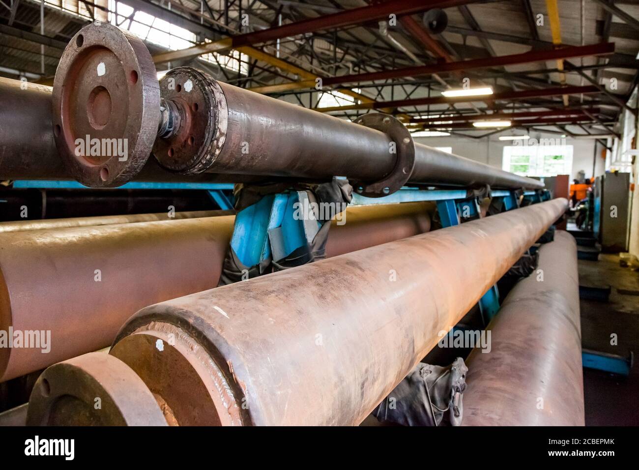 Johannesburg, South Africa - October 19, 2012: Inside interior of a ...