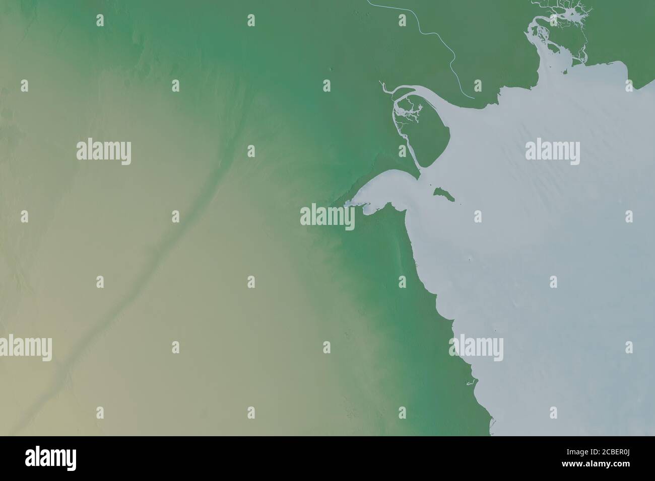Topographic map of kuwait hi-res stock photography and images - Alamy
