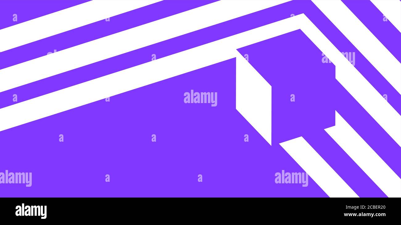 Abstract geometric background with a 3d isometric cube Stock Vector ...