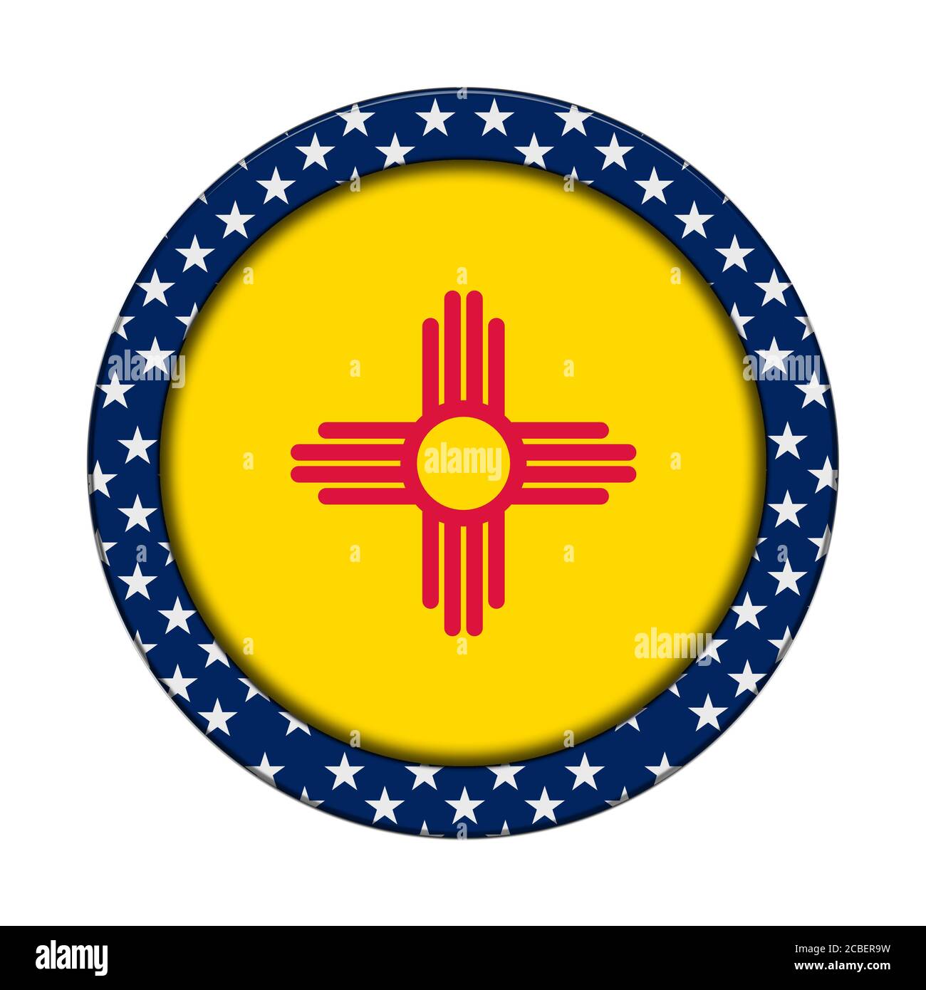New Mexico flag Stock Photo - Alamy