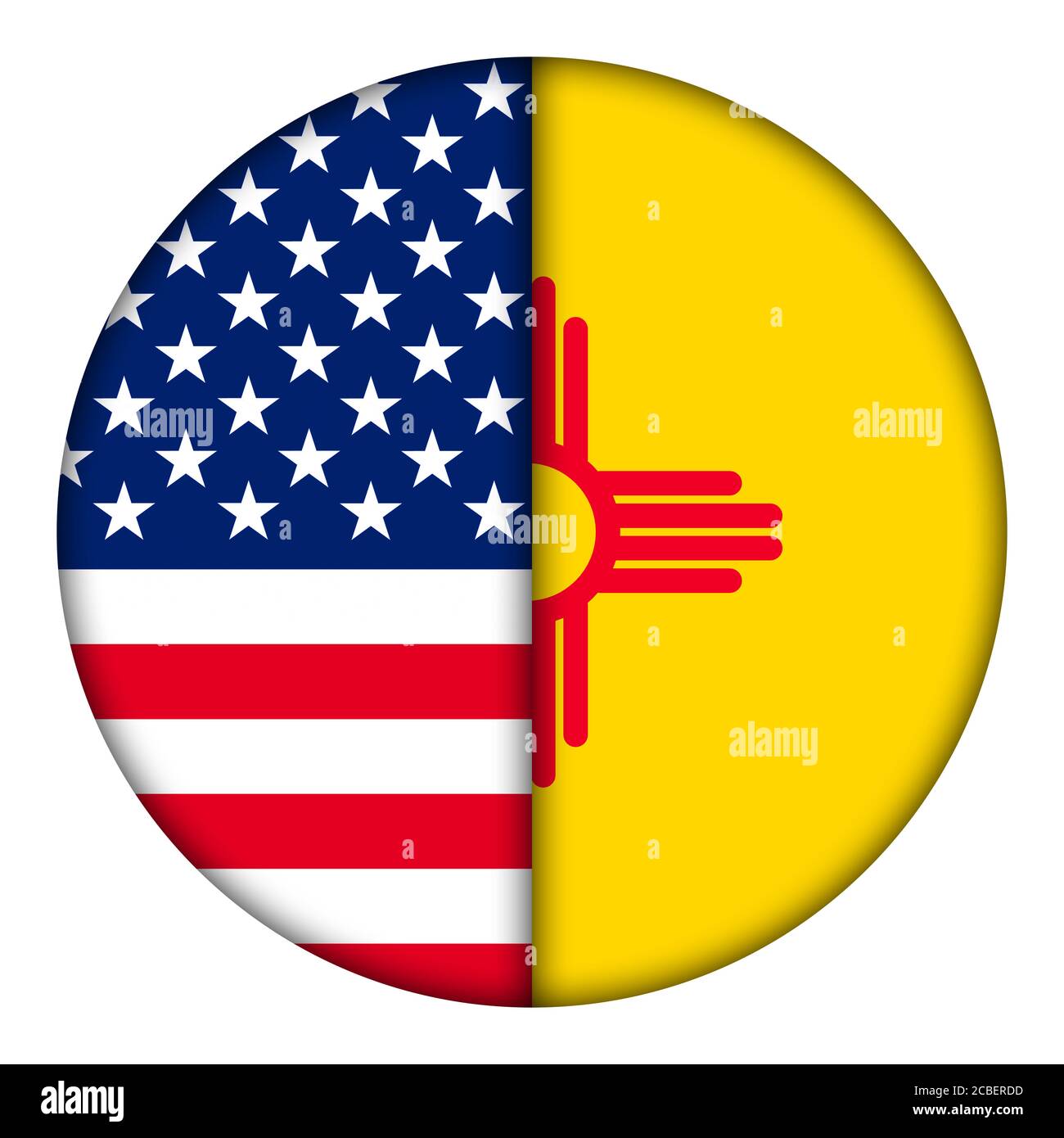 New mexico flag hi-res stock photography and images - Alamy