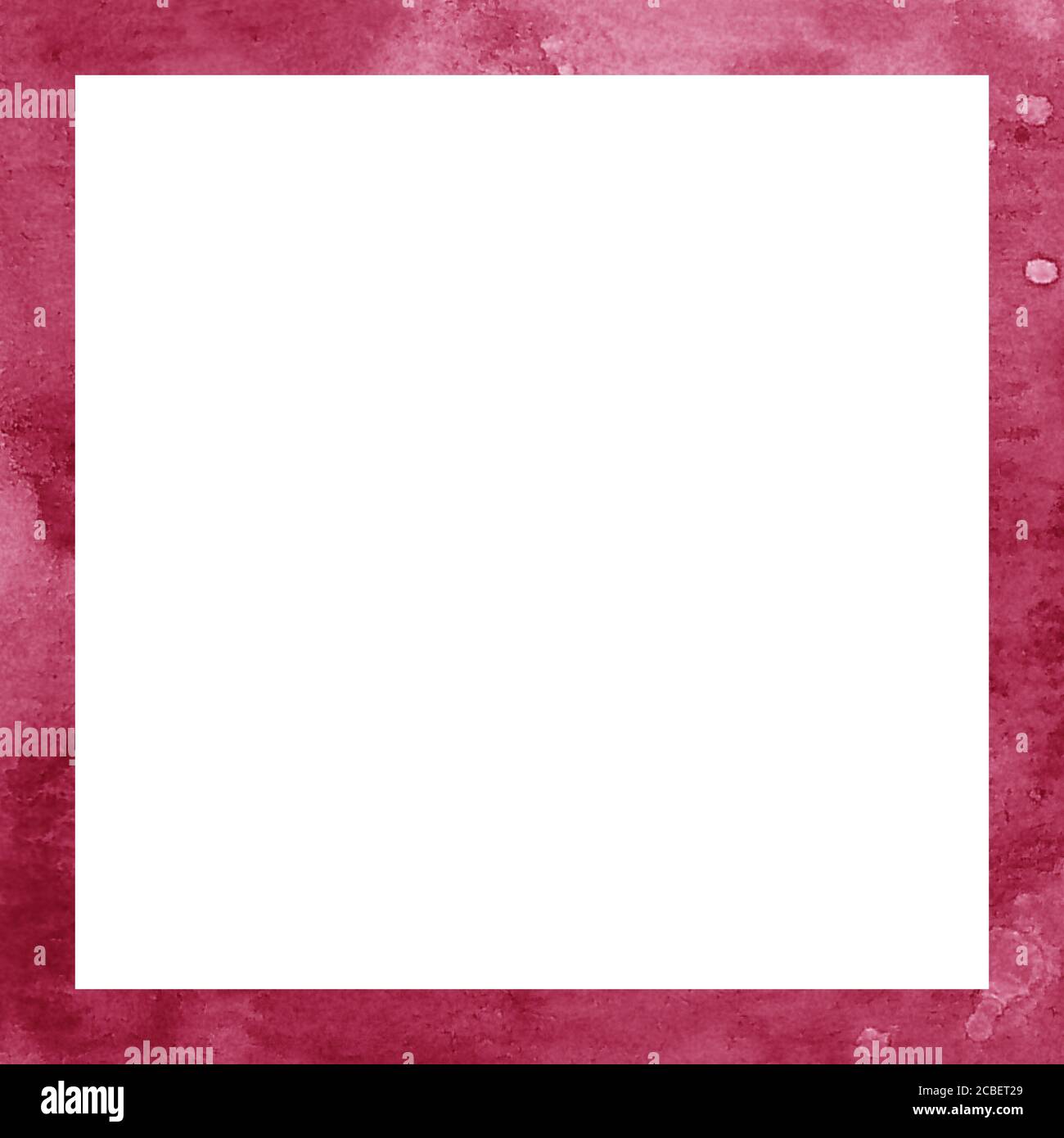 Beautiful Watercolor Texture Square Frame For Photo Or Text Art ...