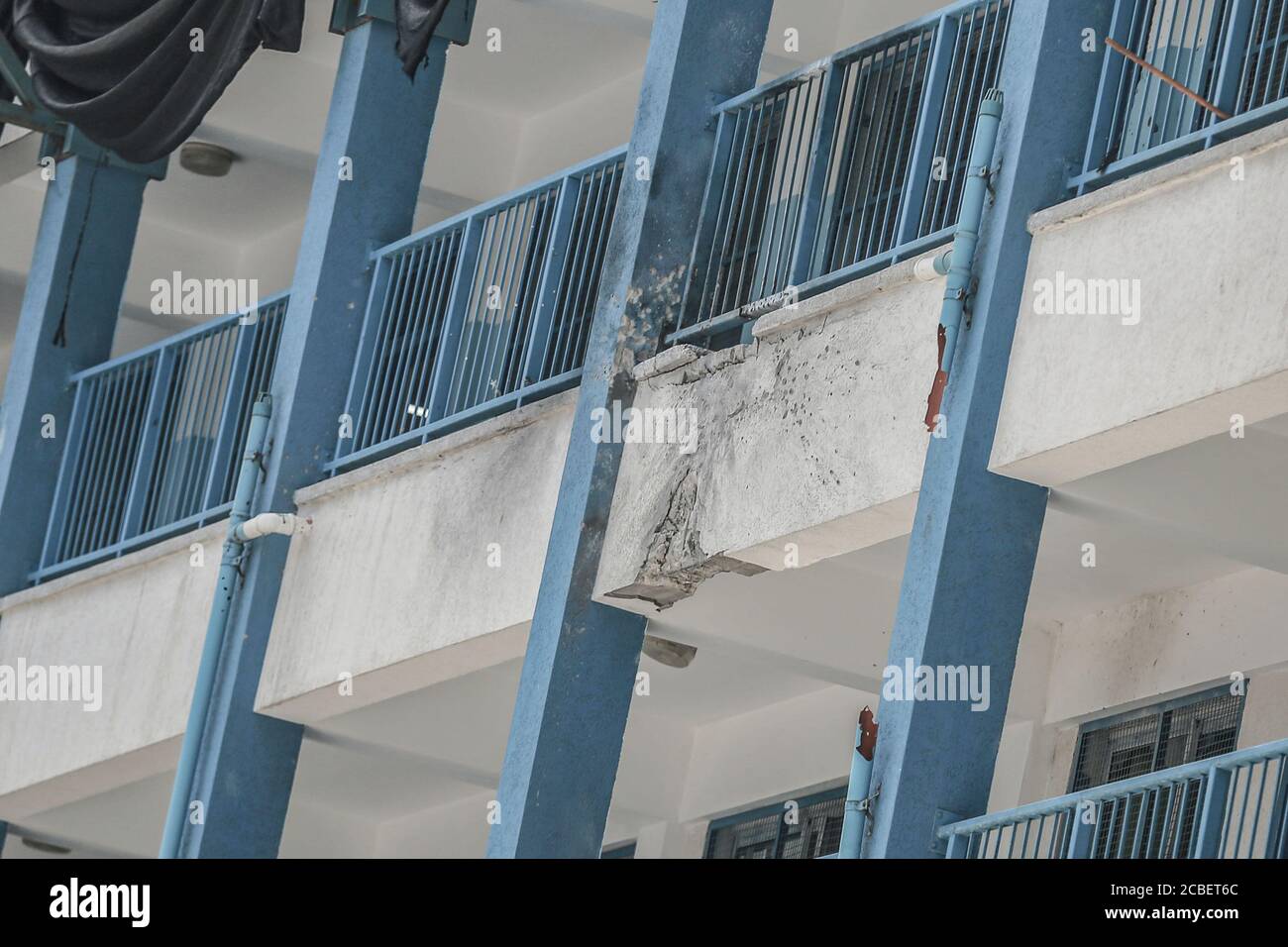 Al Shati, Palestinian Territories. 13th Aug, 2020. A general view of ...