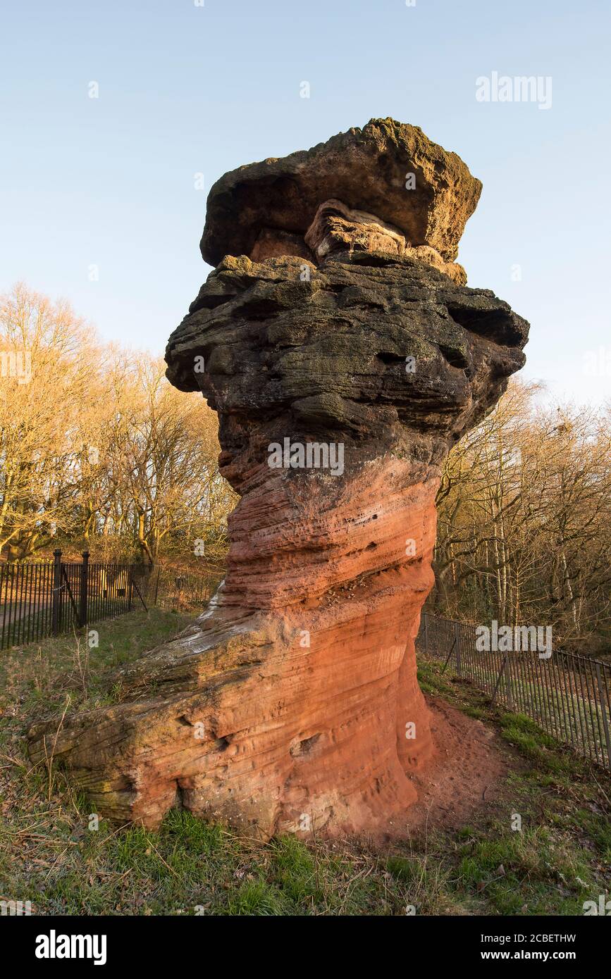 Large sandstone rock example Stock Photo - Alamy