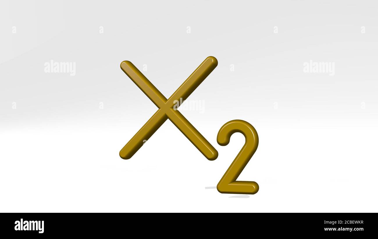 SUBSCRIPT 3D icon casting shadow - 3D illustration Stock Photo - Alamy