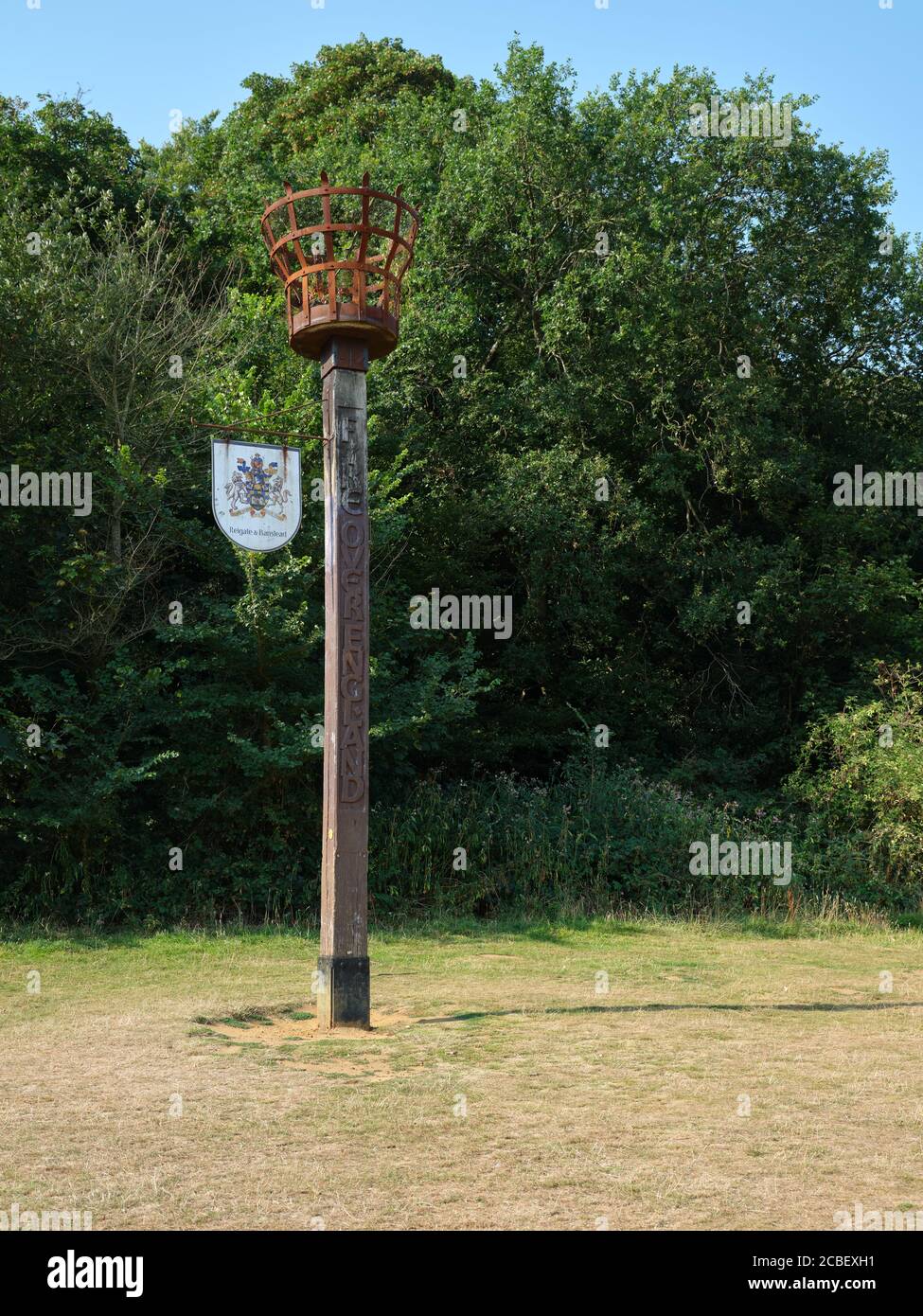 Armada Beacon, Reigate Priory Park Erected in 1988 as part of the ...