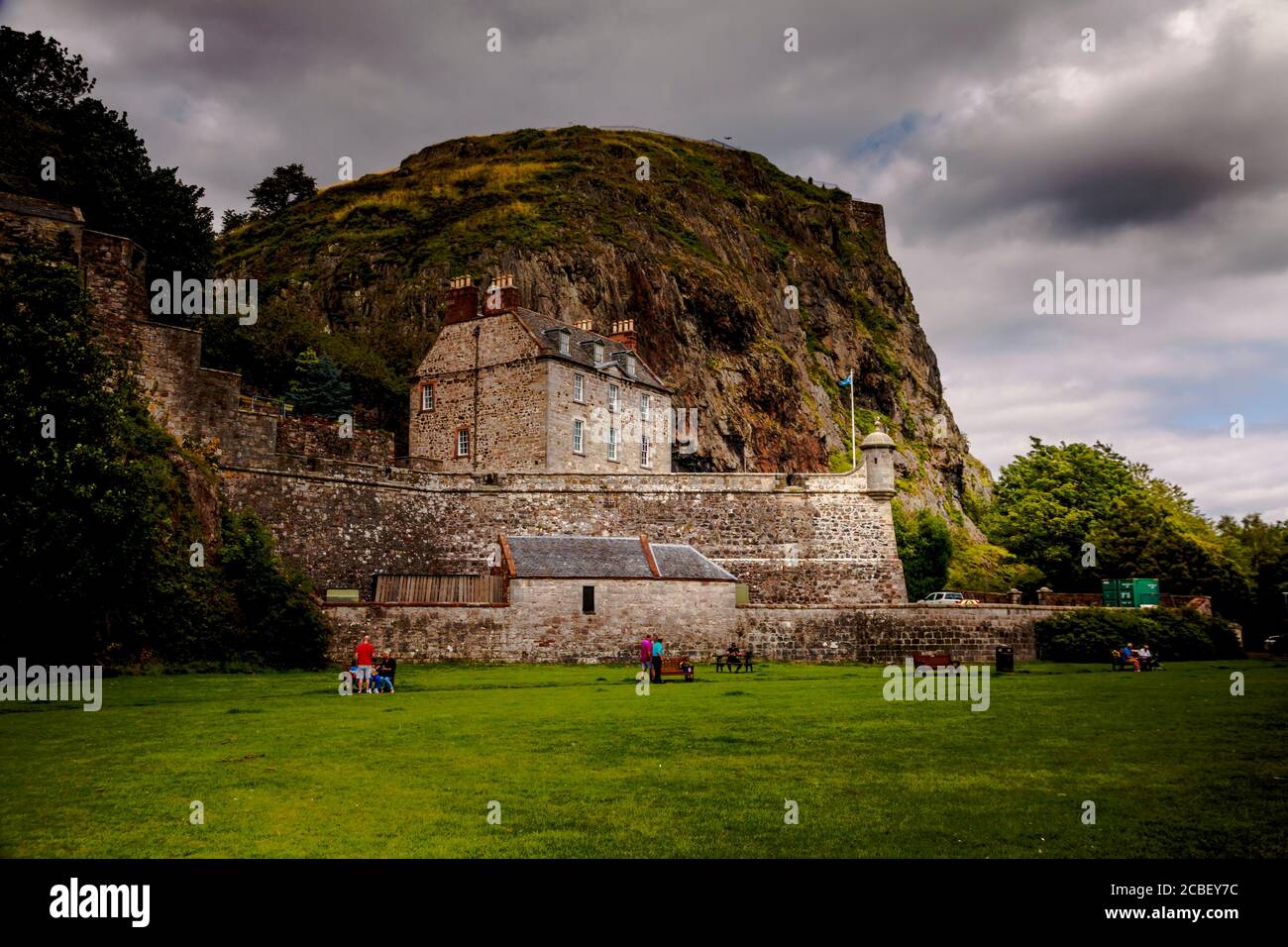 Dumbarton Castle views Stock Photo - Alamy