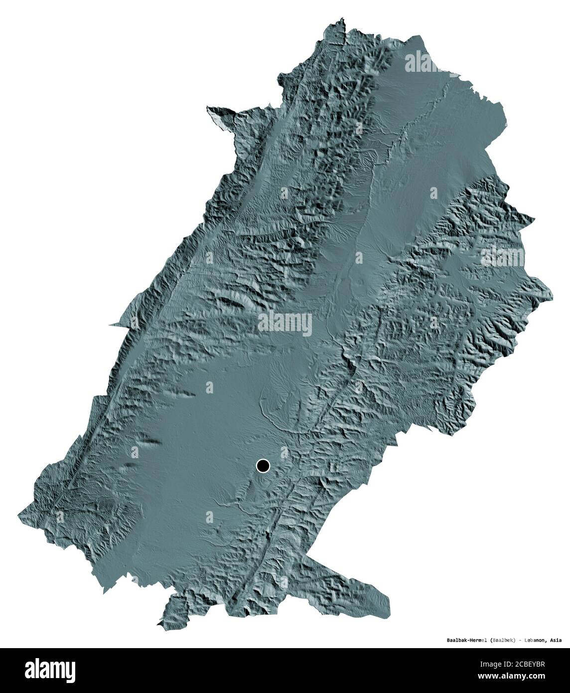 Baalbak hermel map hi-res stock photography and images - Alamy