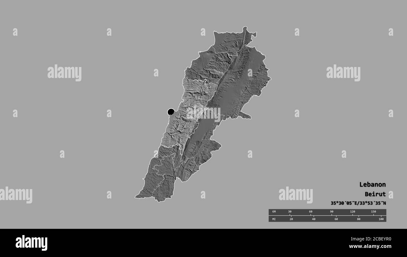 3d lebanon Black and White Stock Photos & Images - Alamy