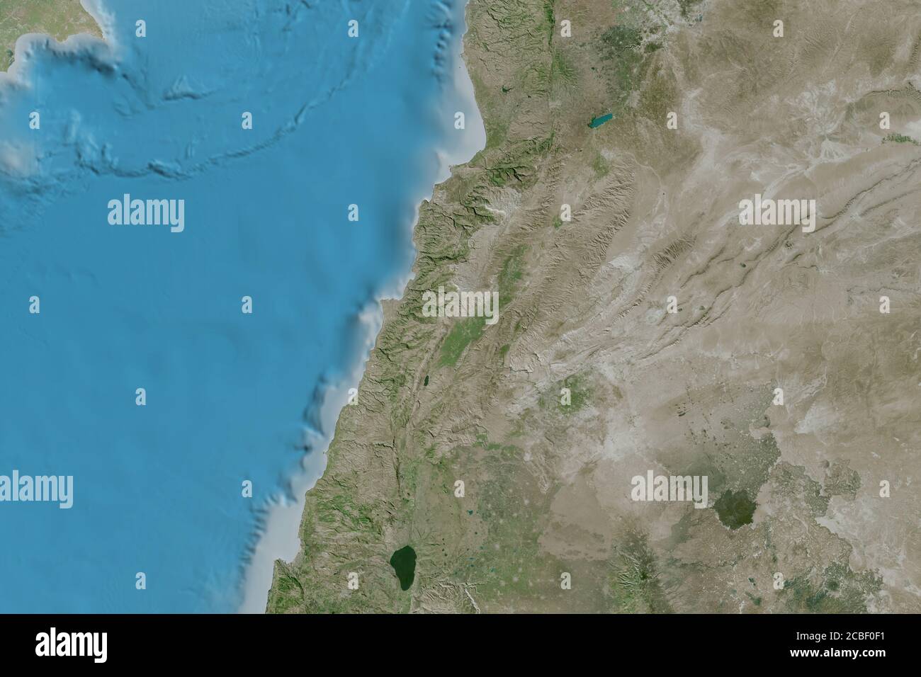 Map beirut lebanon satellite view hi-res stock photography and images ...
