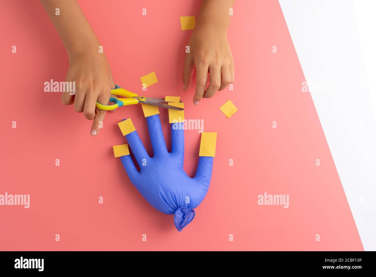 Cutting activities for kids hi-res stock photography and images - Alamy
