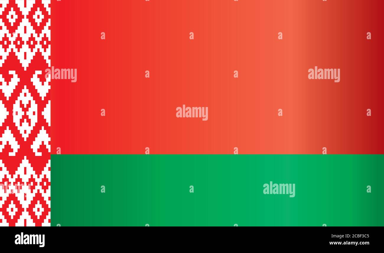Flag of Belarus, Republic of Belarus. Template for award design, an ...