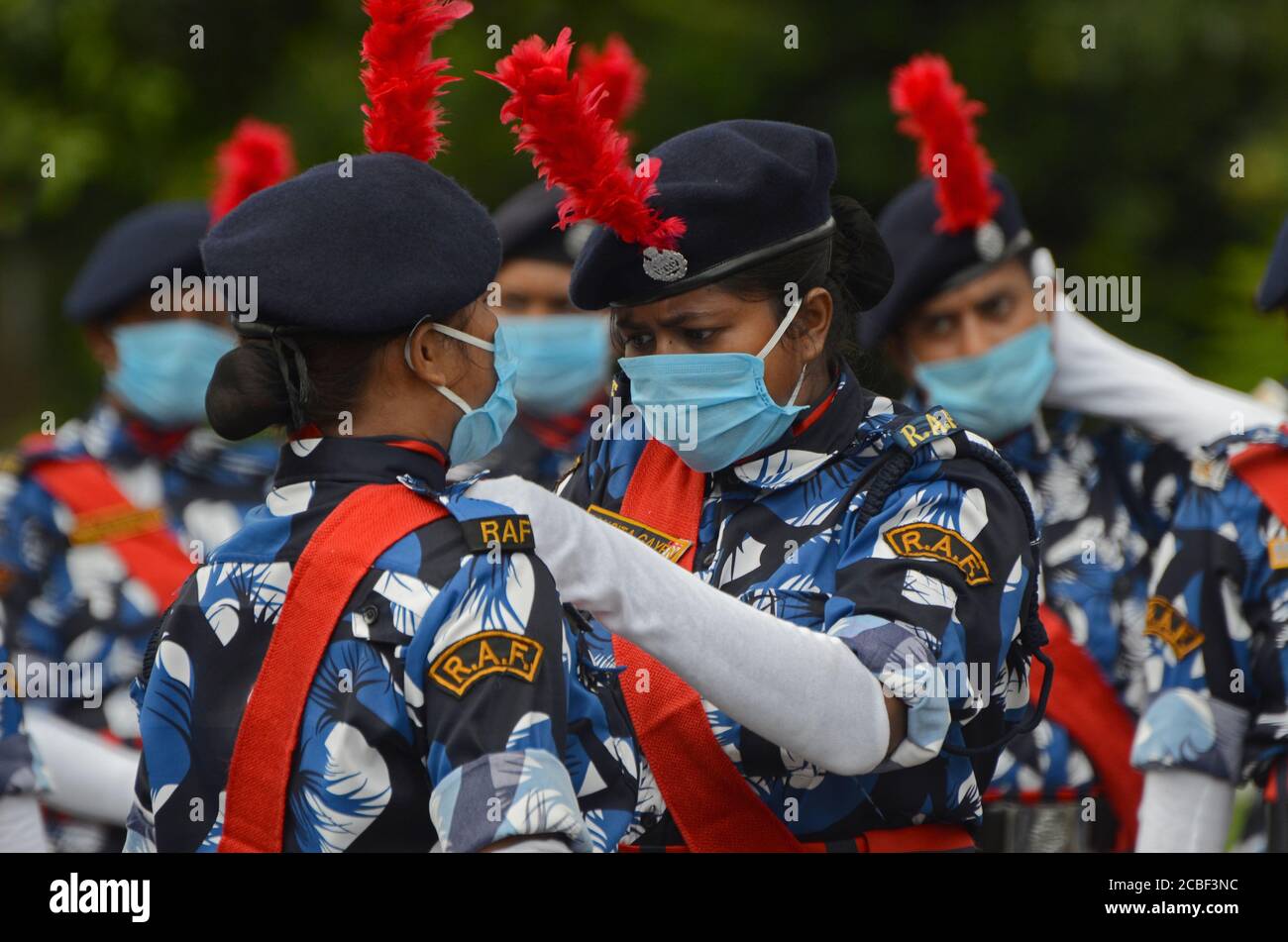 Kolkata rapid action force hi-res stock photography and images - Alamy