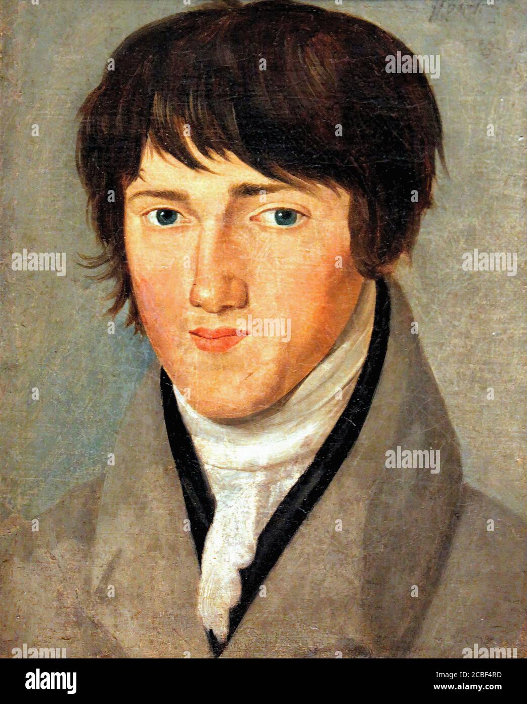 Pforr Franz - Self Portrait 1 - German School - 19th Century Stock ...