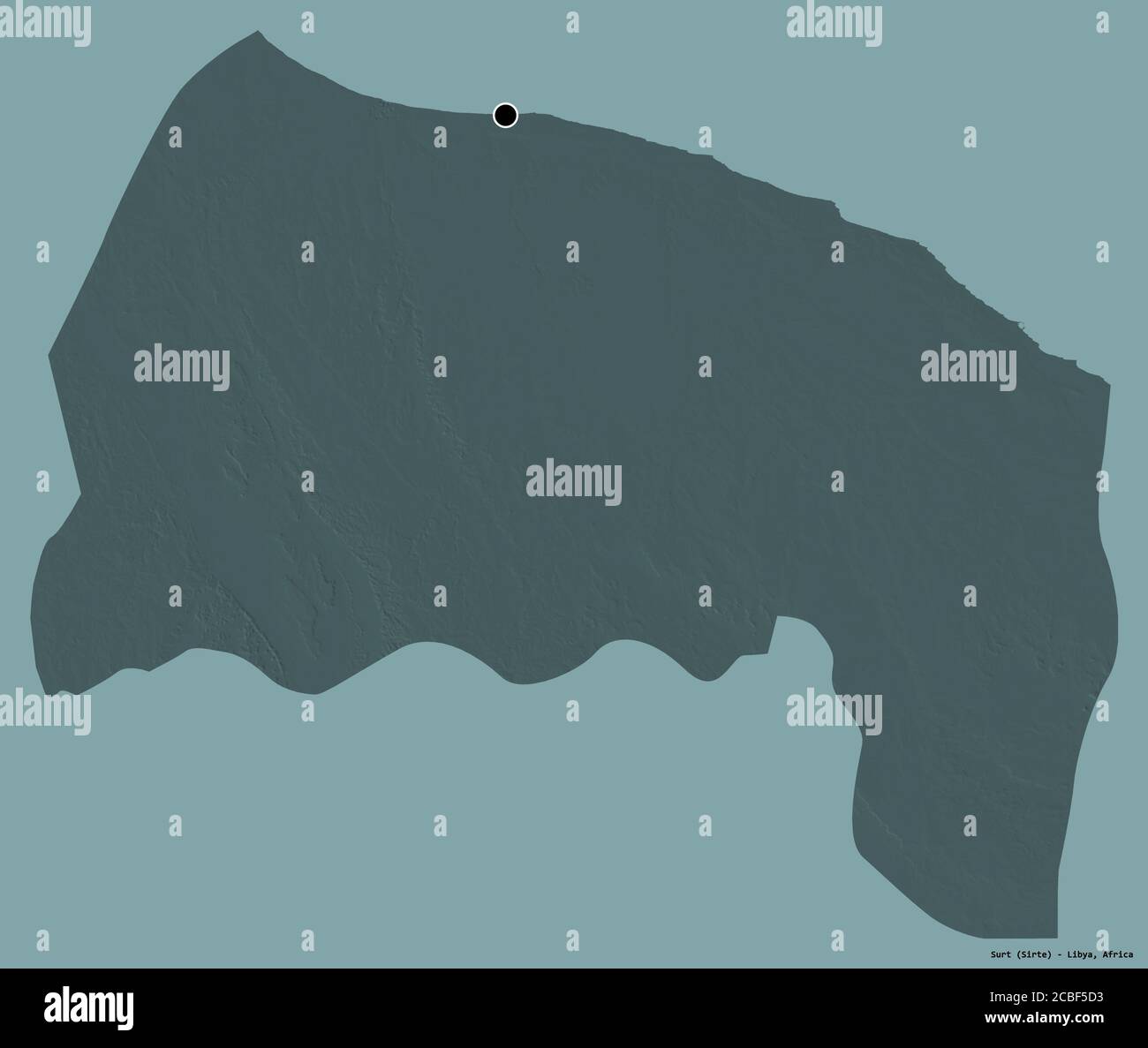 Map of sirte hi-res stock photography and images - Alamy