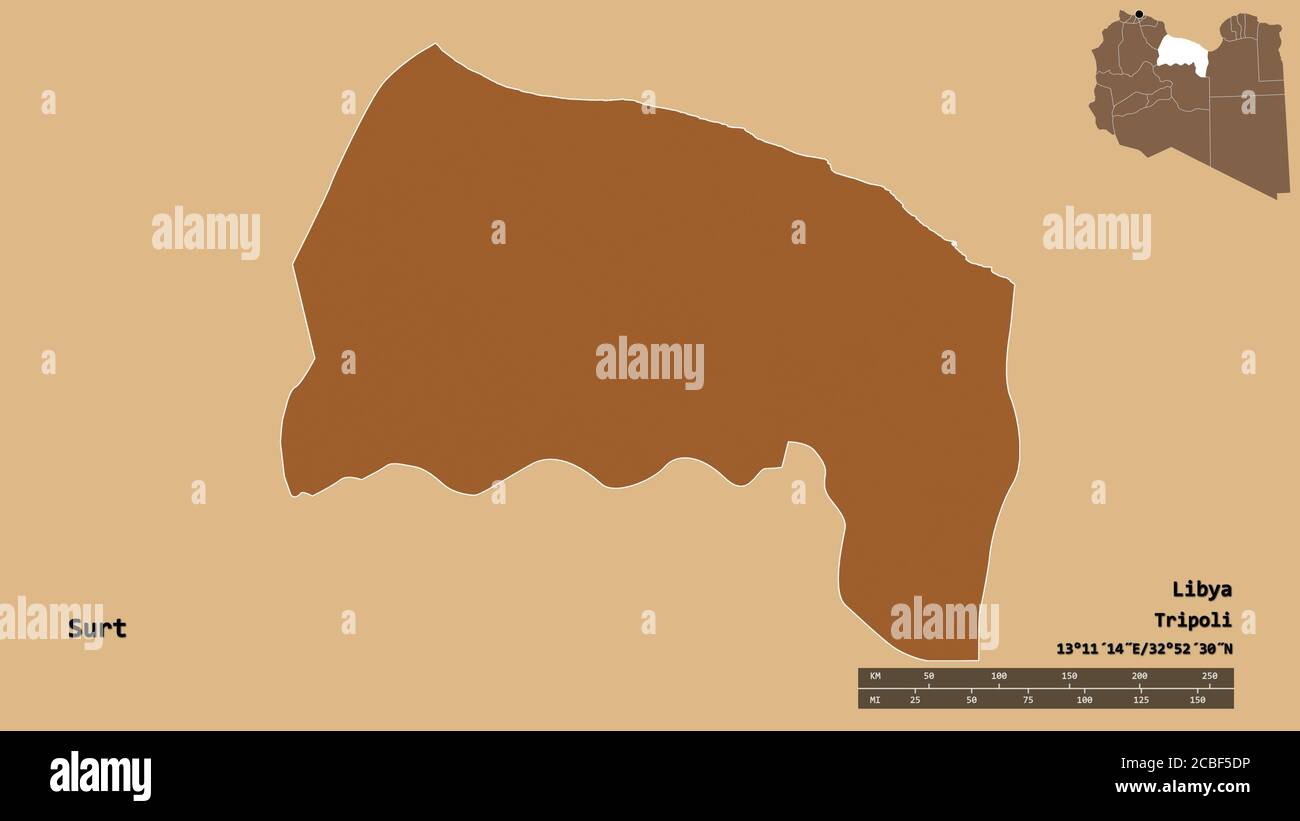 Map of sirte hi-res stock photography and images - Alamy